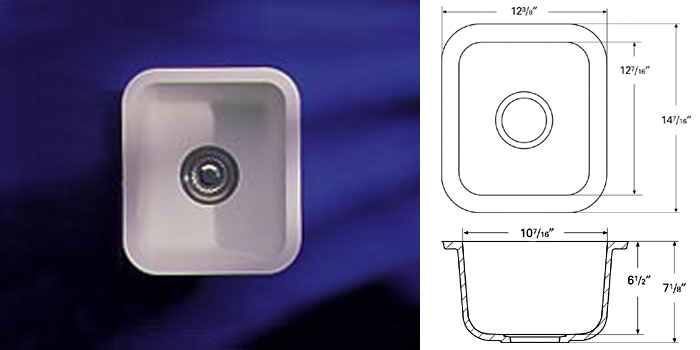 A-American Countertops : Sink Models